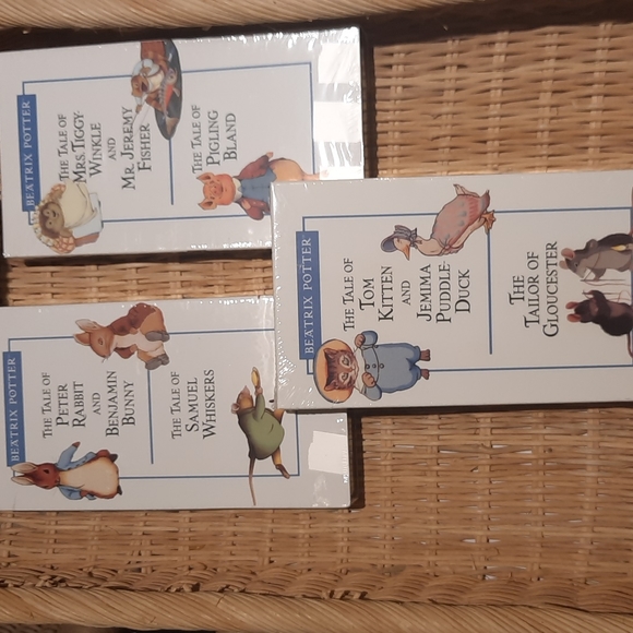 Beatrix Potter | Media | Vtg 3 Vhs Box Set Beatrix Potter The World Of ...
